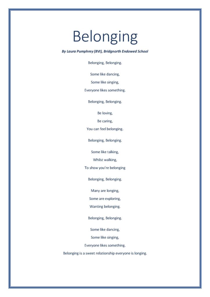 What belonging means to our students - The 3-18 Education Trust